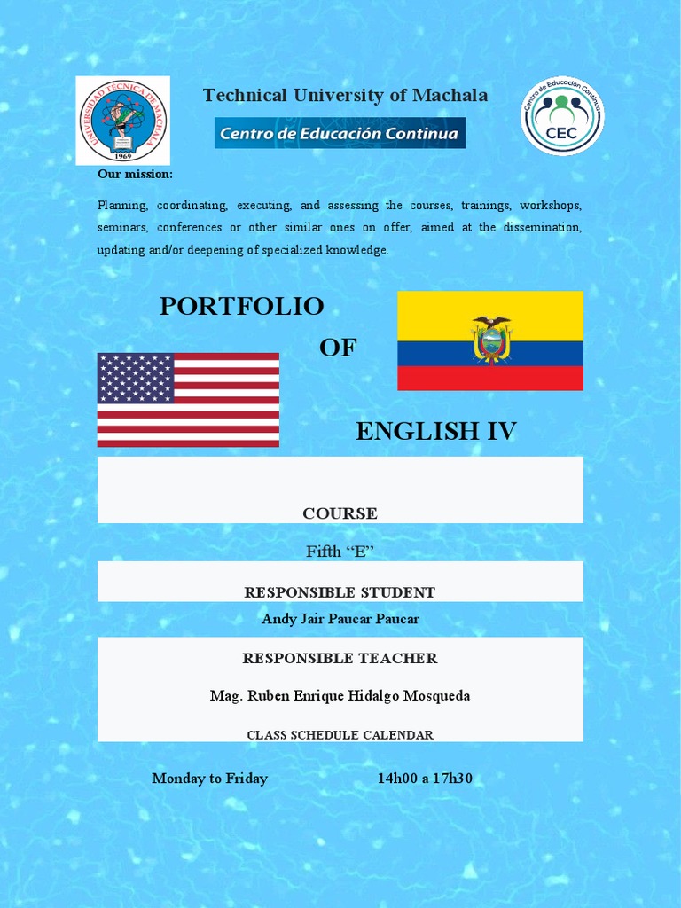 Technical University of Machala | PDF | English Language | Conversation