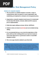 Public Sector Risk Management Guide | PDF | Risk Management | Risk