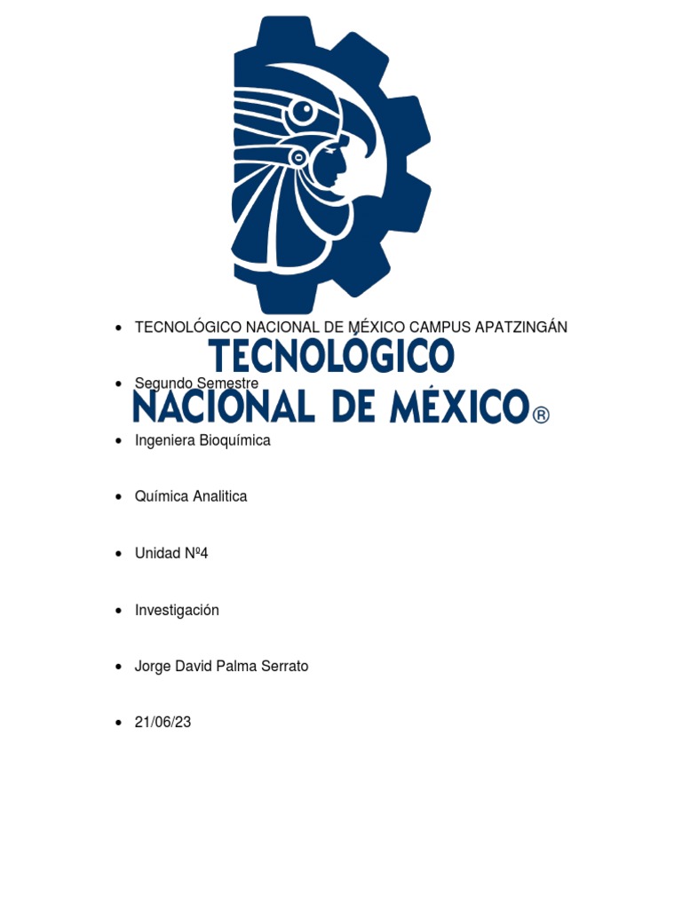 Ev-U4 Investigación Química Analítica Palma Serrato | PDF | Coloide | Ciencias fisicas