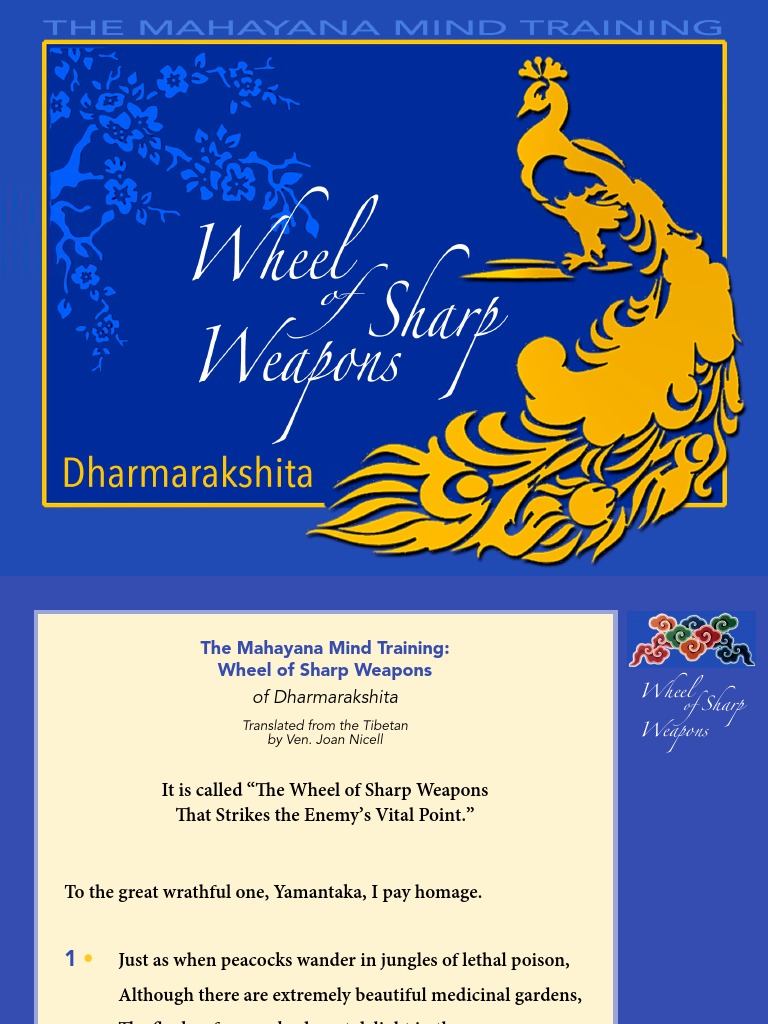 Wheel of Sharp Weapons | PDF | Hedonism | Enlightenment In Buddhism