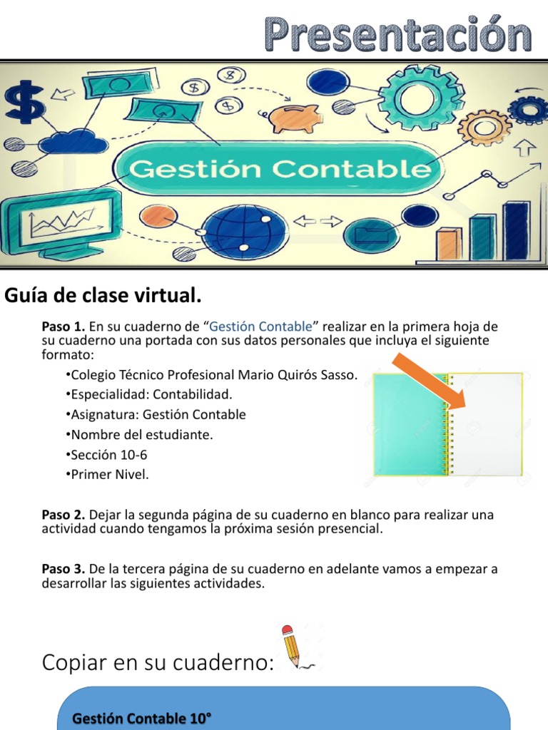 Presentacion Gestion Contable | Descargar gratis PDF | Contabilidad | Economias