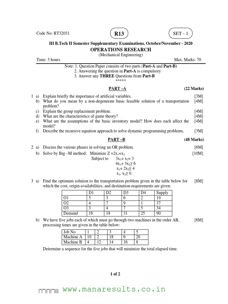 RT32031102020 | PDF | Mathematical Optimization | Applied Mathematics