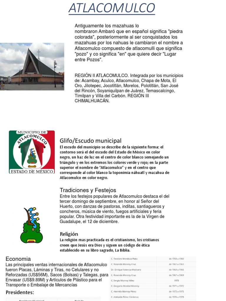 ATLACOMULCO | PDF