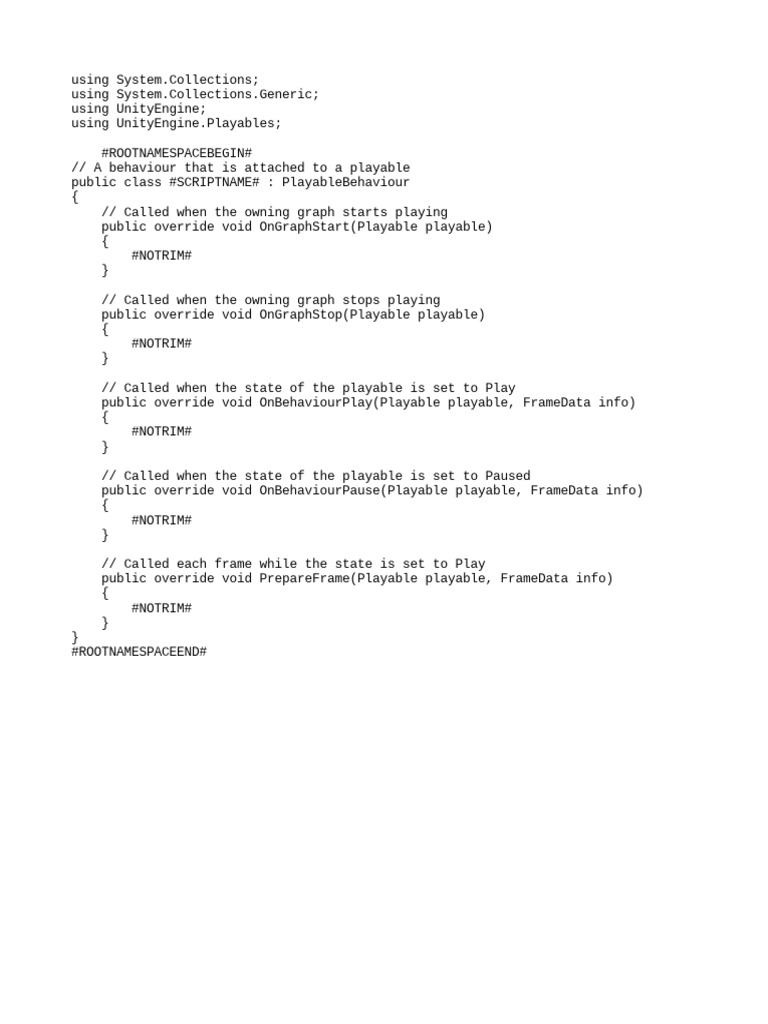 87-Playables - Playable Behaviour C# Script-NewPlayableBehaviour - Cs ... 87-Playables - Playable Behaviour C# Script-NewPlayableBehaviour - Cs ...
