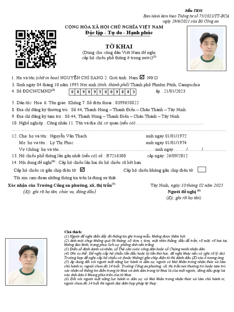 Mau TK01.tt73.2021 | PDF