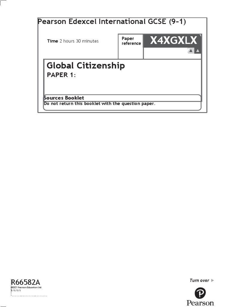 Ig - Global Citizenship - Source Booklet - 2021 - 1-1 | PDF