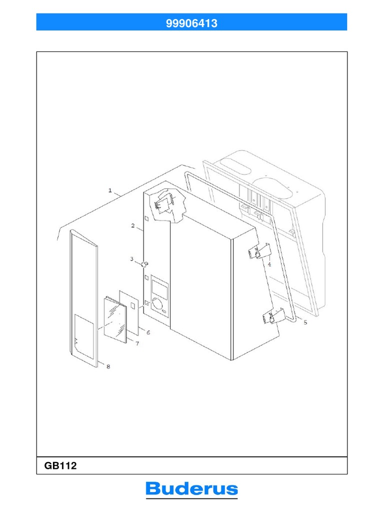 Buderus GB112 Documentation Parts List | PDF | Sports & Recreation ...
