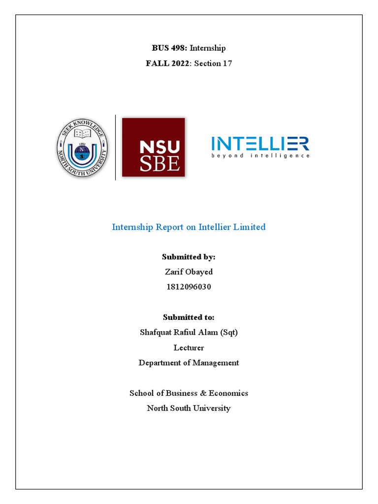 BUS 498.17 - Fall 2022 - Final Report - Zarif Obayed - 1812096030 | PDF | Search Engine ...