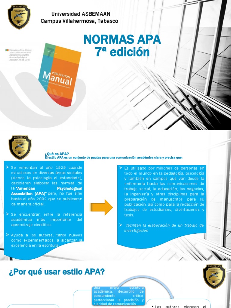 Normas Apa 7 Edicion (1) | PDF | Estilo apa | Citación