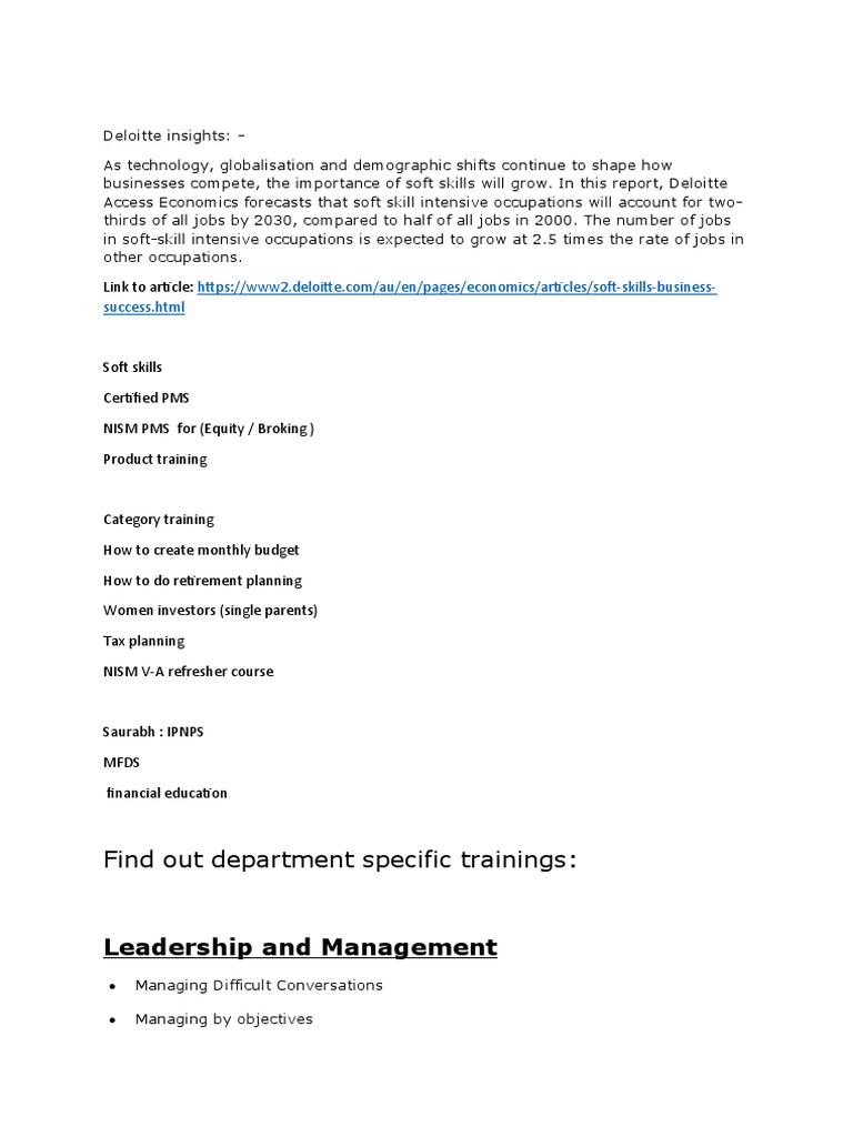 Deloitte Insights | PDF