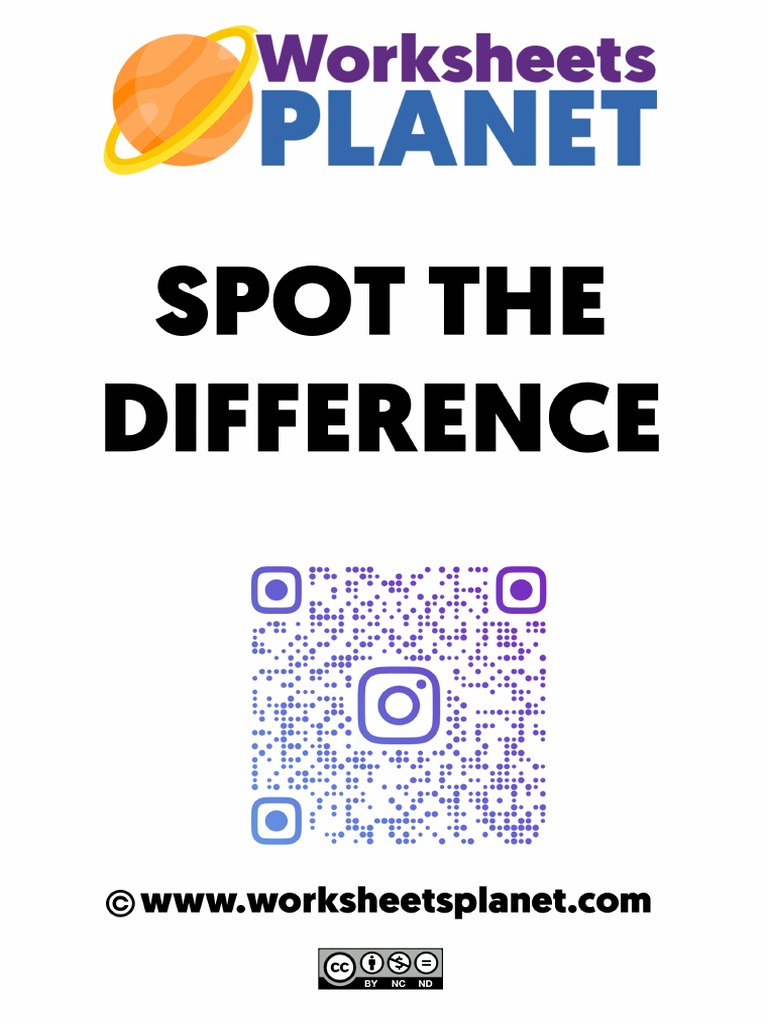 Spot The Difference | PDF