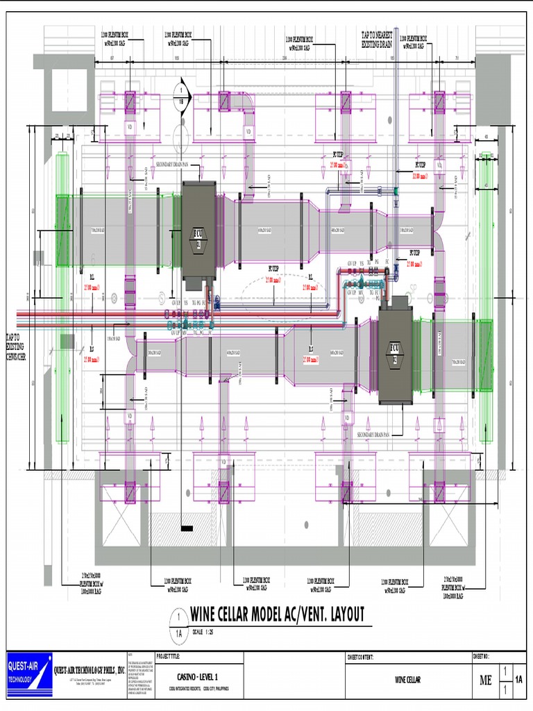 Casino Ventilation Layout | PDF