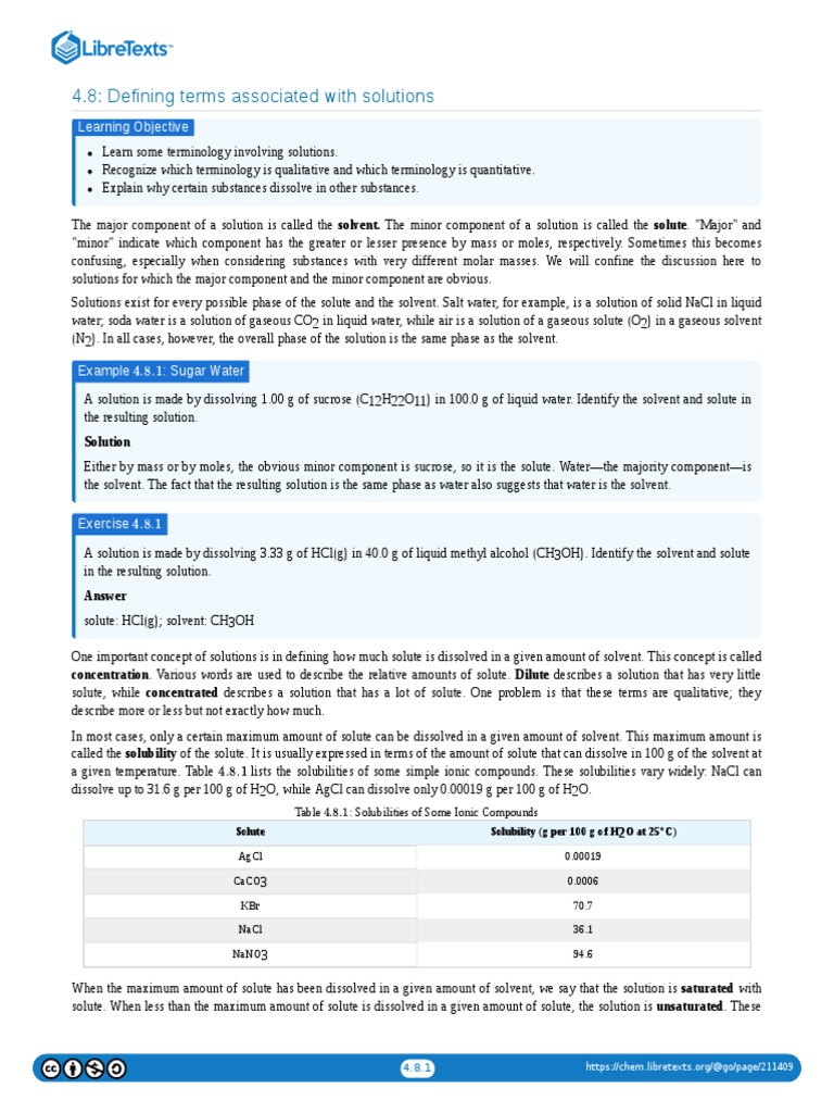 4.08 Defining Terms Associated With Solutions | PDF | Solvation ... 4.08 Defining Terms Associated With Solutions | PDF | Solvation ...