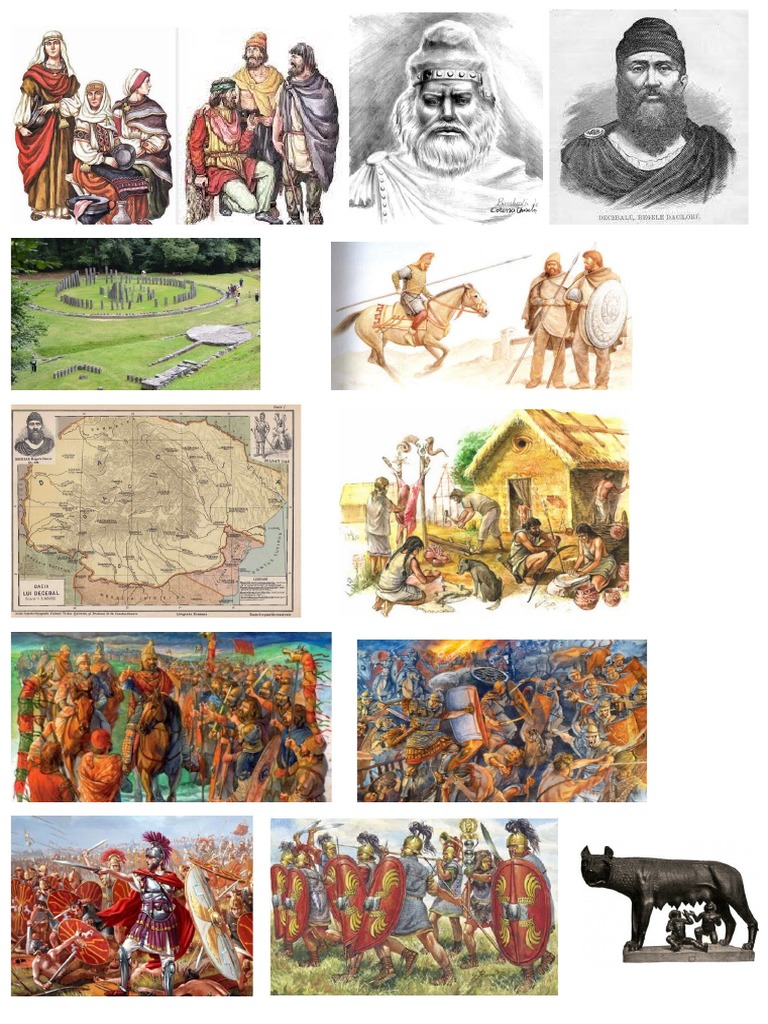 Dacii Si Romanii Imagini | PDF
