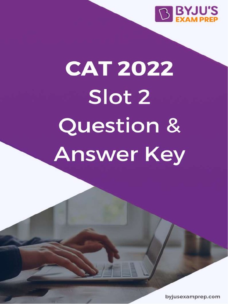 CAT 2022 Question Paper - Slot 2 | PDF | Octopus