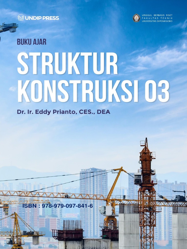 Cover Buku Ajar Struktur Konstruksi | PDF