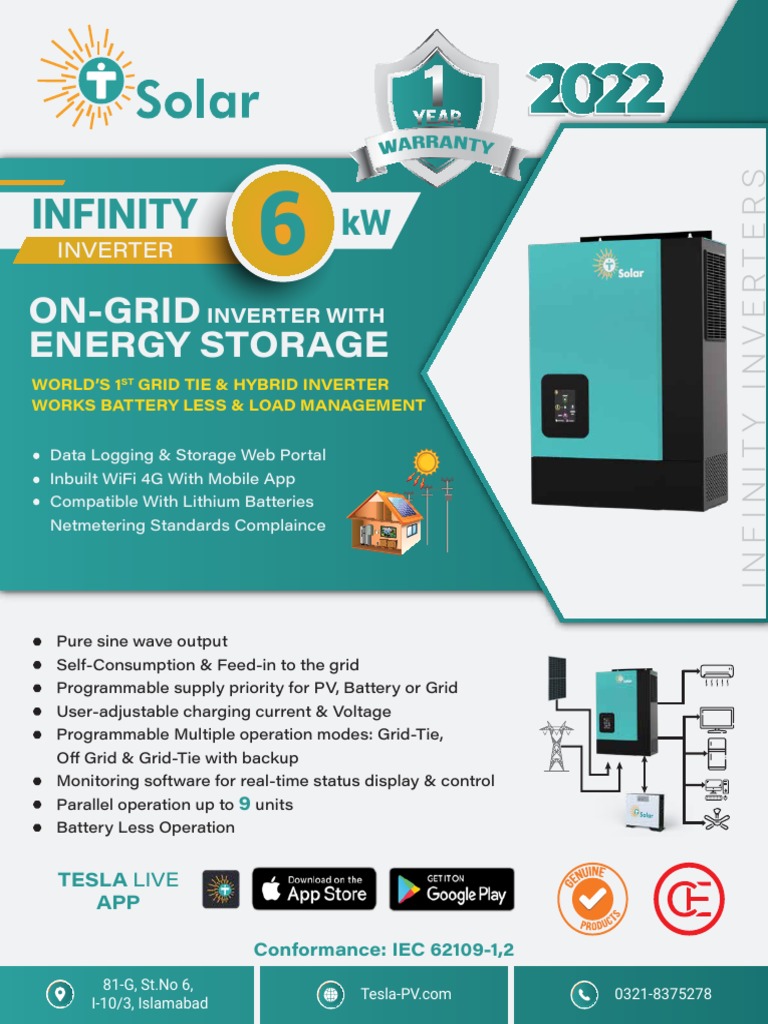 HLE Infinity 6kW | PDF | Alternating Current | Quantity