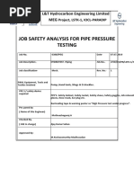 Hydro Test Checklist | PDF | Pipe (Fluid Conveyance) | Hydraulics