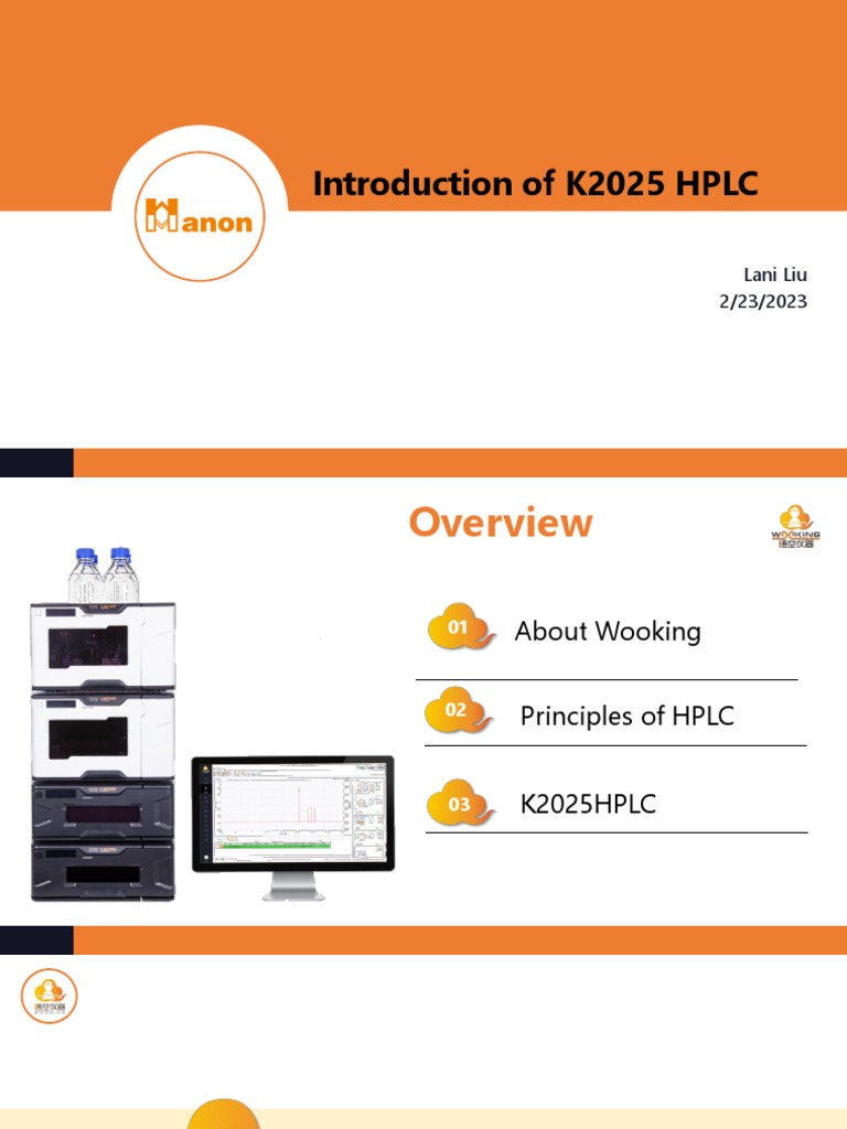 Presentation of K2025 HPLC - Hanon Group | PDF | High Performance ...