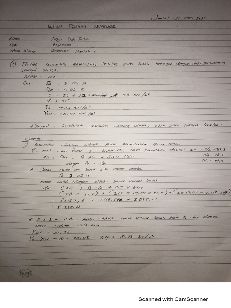 202310002-Arya Dwi Putra-Uts-Unhar-Tssor | PDF