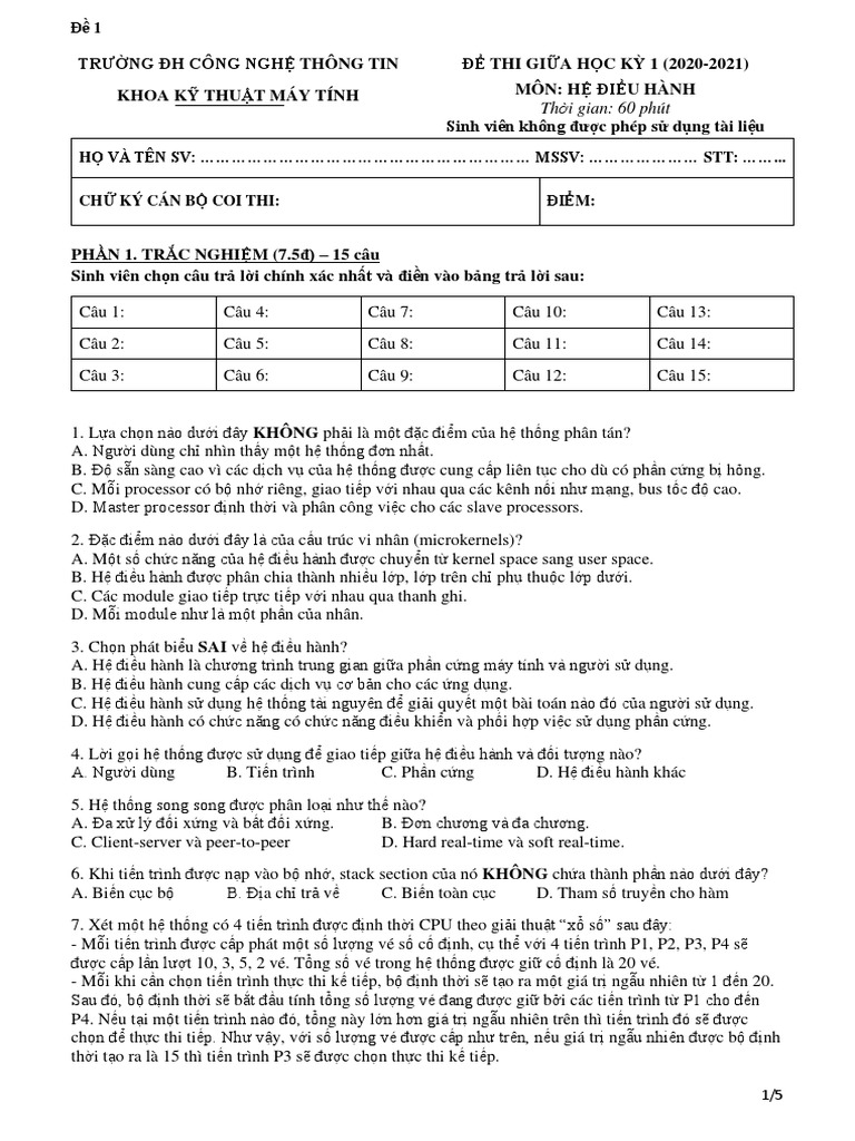 HK1 2020-2021 GK De1 | PDF