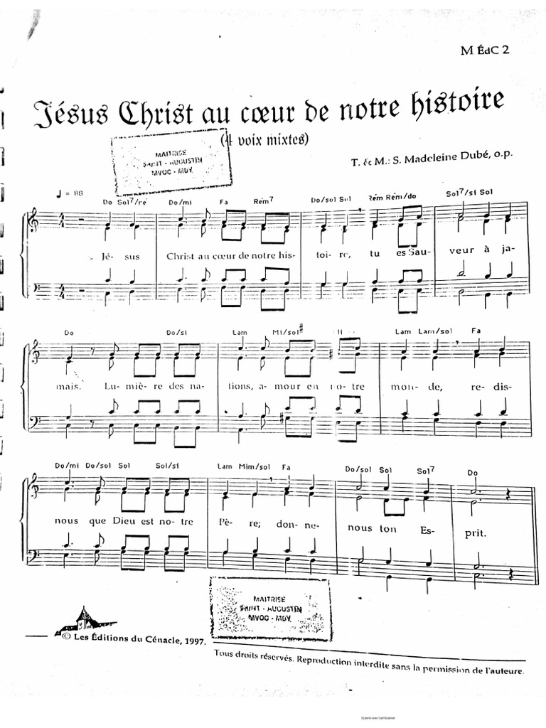 M Éd C2 - Jesus Christ Au Cœur de Notre Histoire | PDF