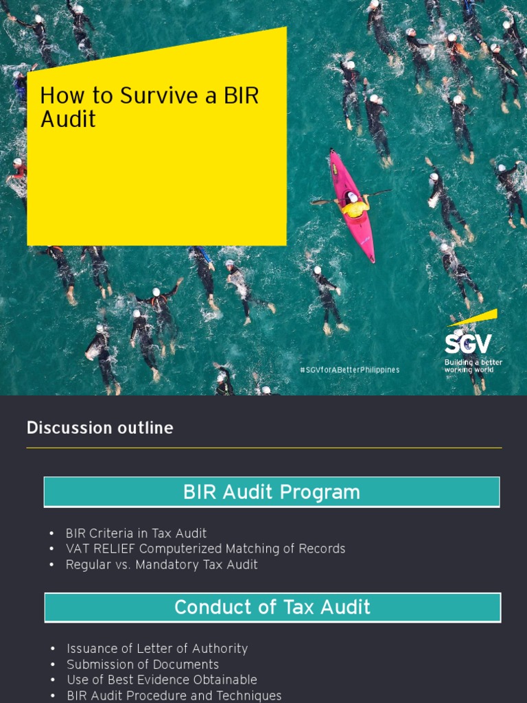 BIR Audit Common Issues 1 | PDF | Taxes | Value Added Tax