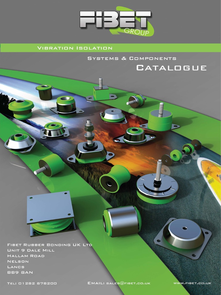 Fibet Vibration Isolation Solutions Catalogue | PDF | Product Lifecycle ...