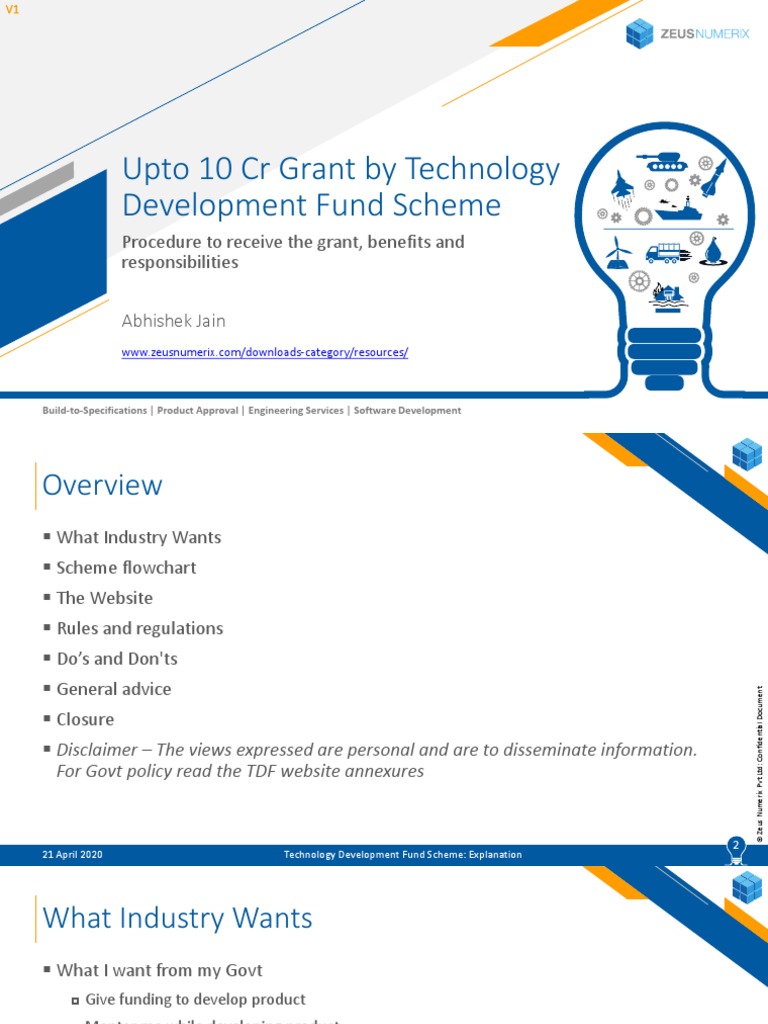 Short PPT TDF Abhishek Jain | PDF | Business