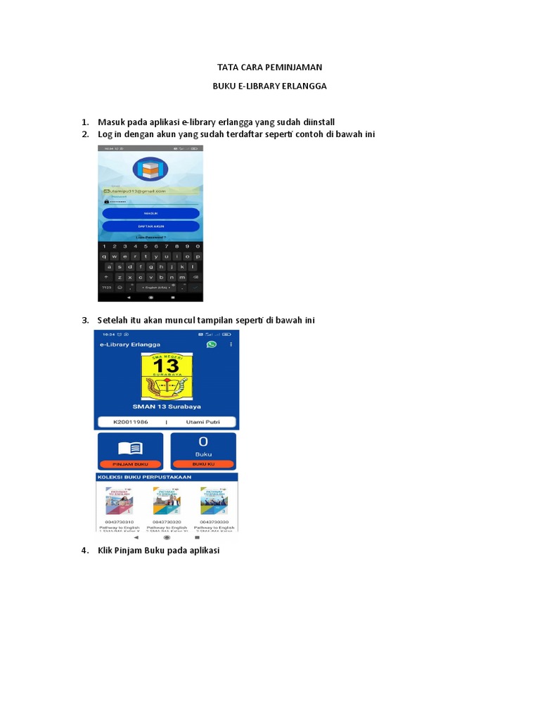 Tata Cara Peminjaman E Library Erlangga Pdf
