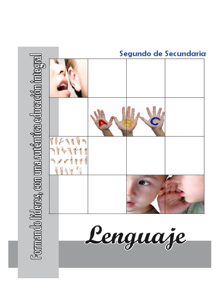 Lenguaje 2do Sec Pdf Dialecto Lingüística