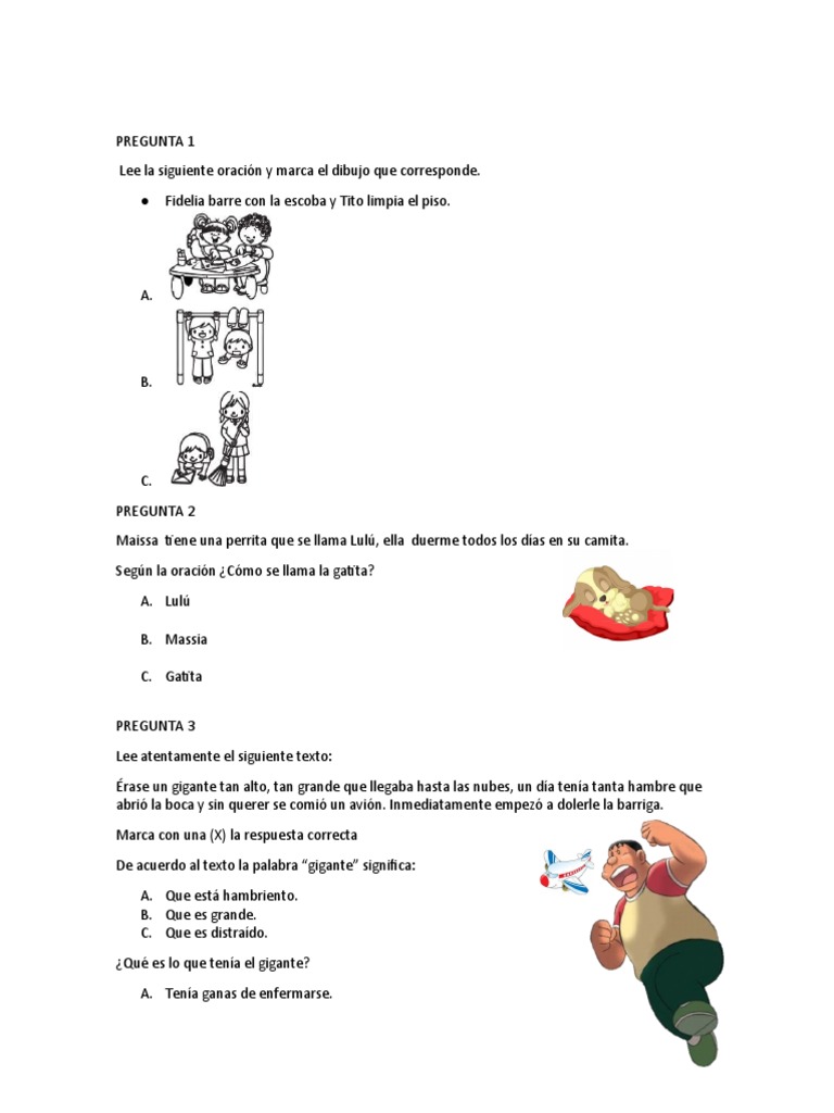 Evaluacion Prueba Ece | PDF