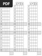 Yamb (Tablice) | PDF