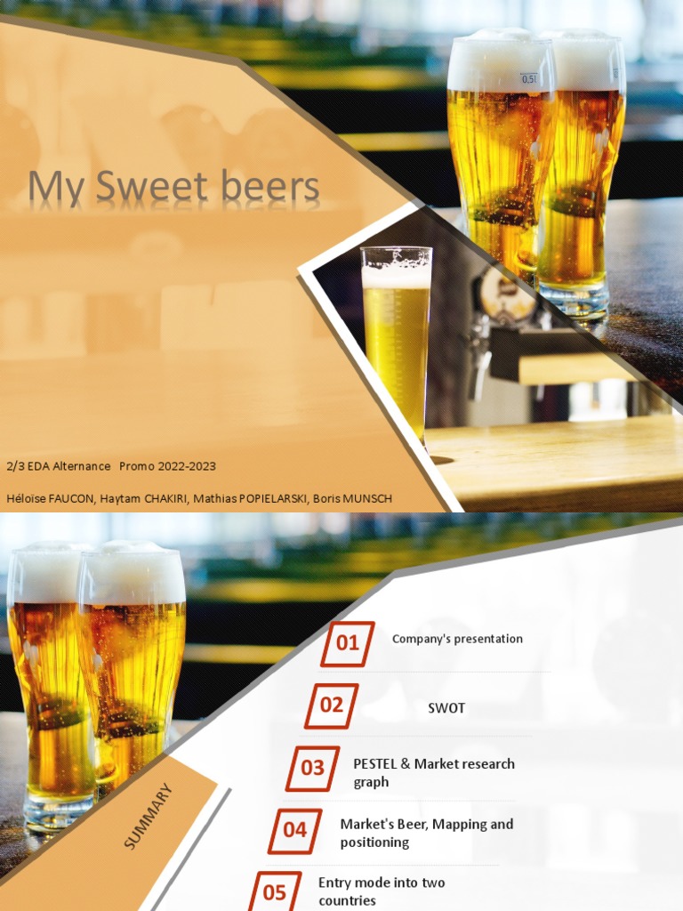 My Sweet Beer: Crafting Unique Brews | PDF | Beer | Economies