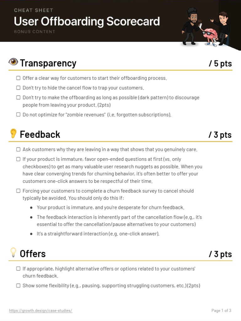 User Offboarding Checklist | PDF
