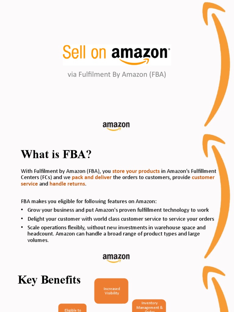 FBA Introduction, Process Flow | PDF
