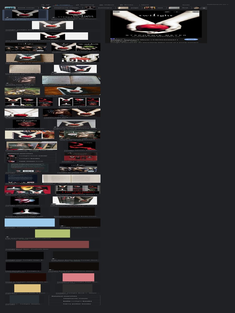 twilight book 1 - Google Search | PDF | Twilight (Meyer Novel ...