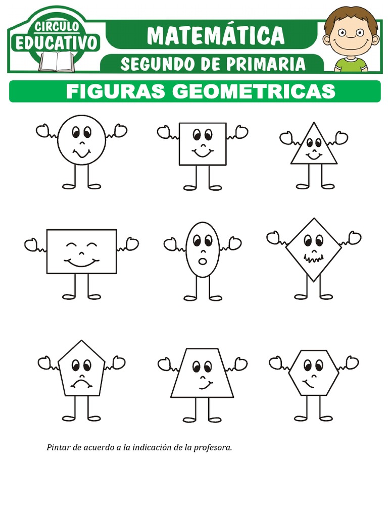 Figuras Geometricas para Segundo de Primaria | PDF | Ángulo | Rectángulo