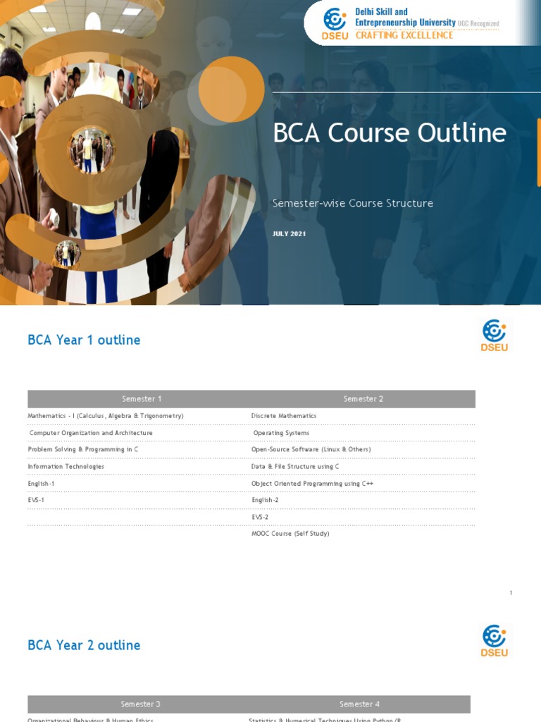 BCA SemWise Dseu | PDF | Data | Cloud Computing