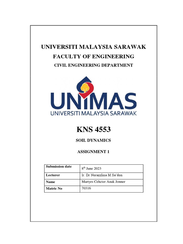 Assignment 1 Soil - Merged | PDF Assignment 1 Soil - Merged | PDF