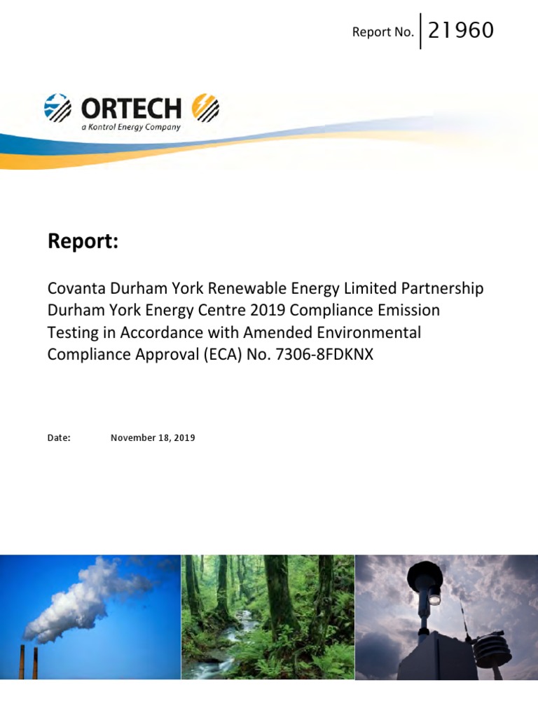 Method 29 Compliance Source Test | Download Free PDF | Exhaust Gas | Oxide