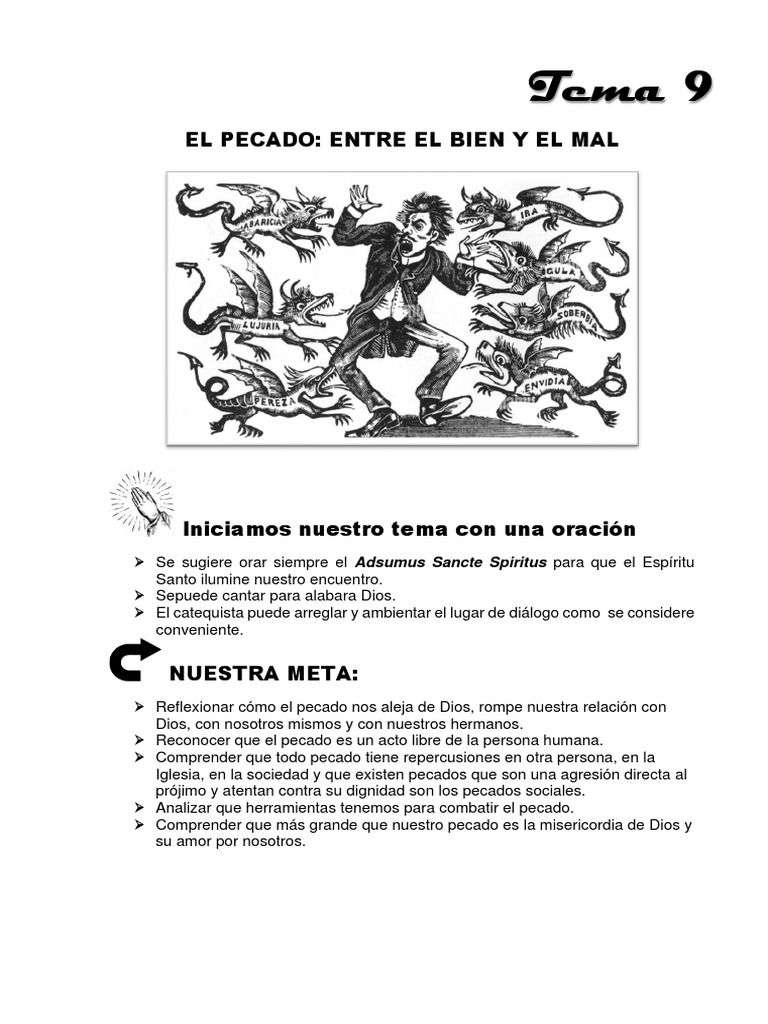 Tema El Pecado | PDF | Pecado | Amor