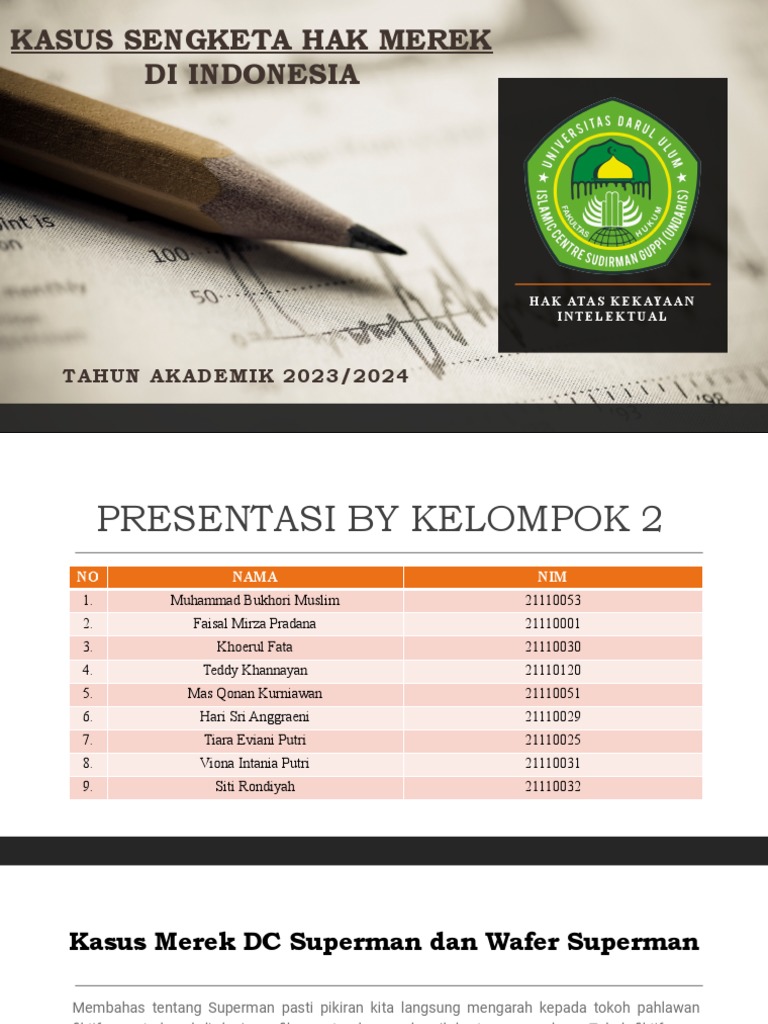 Presentasi Kelompok 1 (TUGAS) | PDF