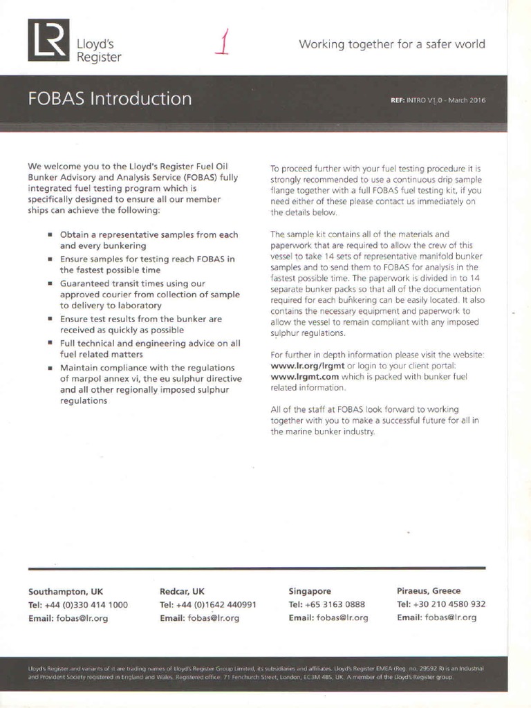 Fobas Guide | PDF