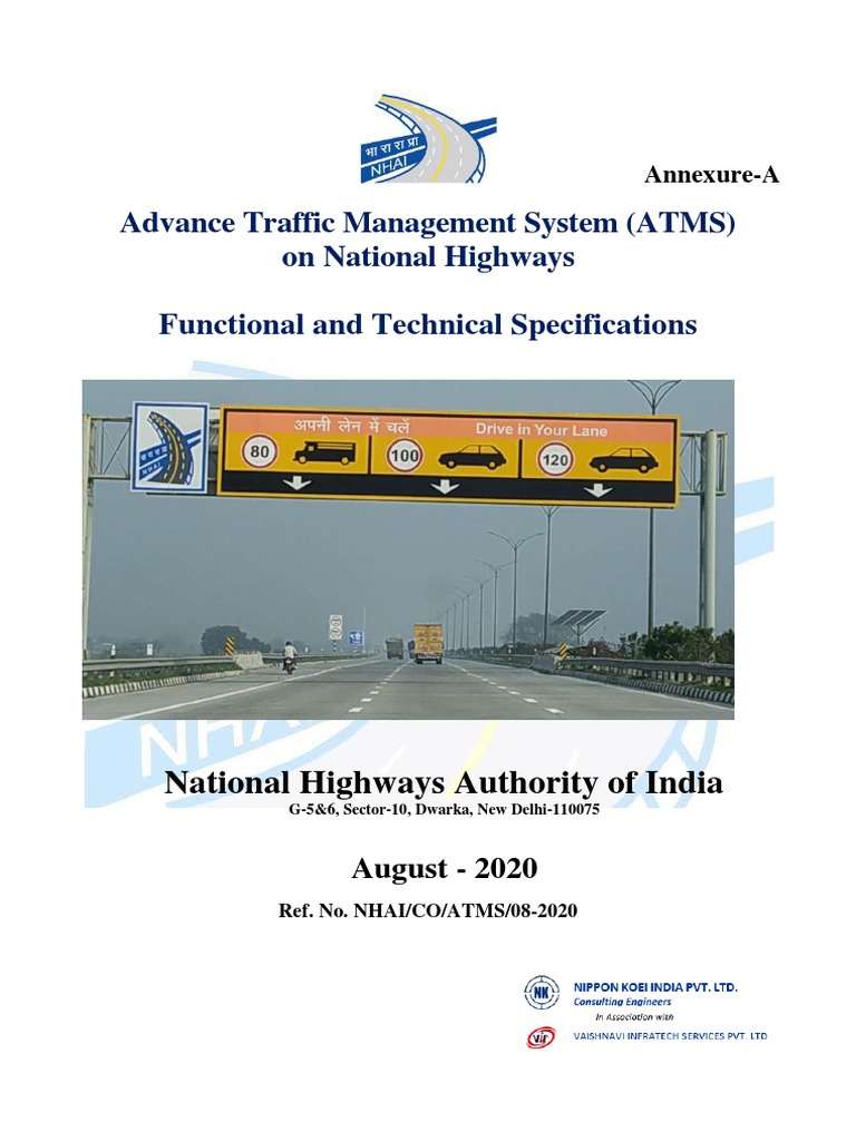 ATMS Functional & Technical Specs | PDF | Standardization ...