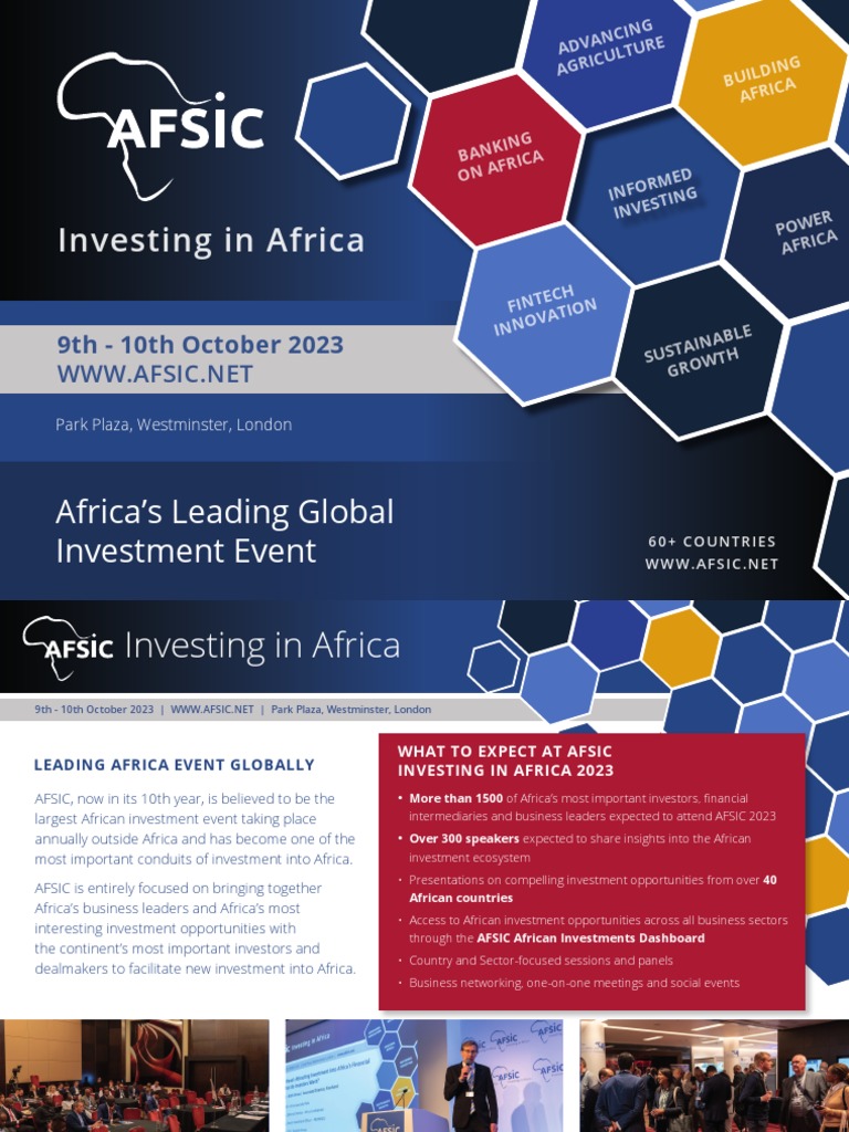 AFSIC Marketing Brochure 2023 | PDF | Investing | Venture Capital