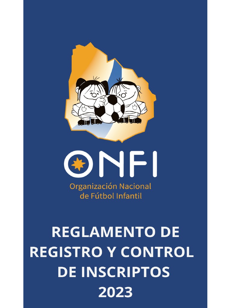 ONFI - ReglamentoRegistroyControl2023. 7 02 23 | PDF | Asociación de ...
