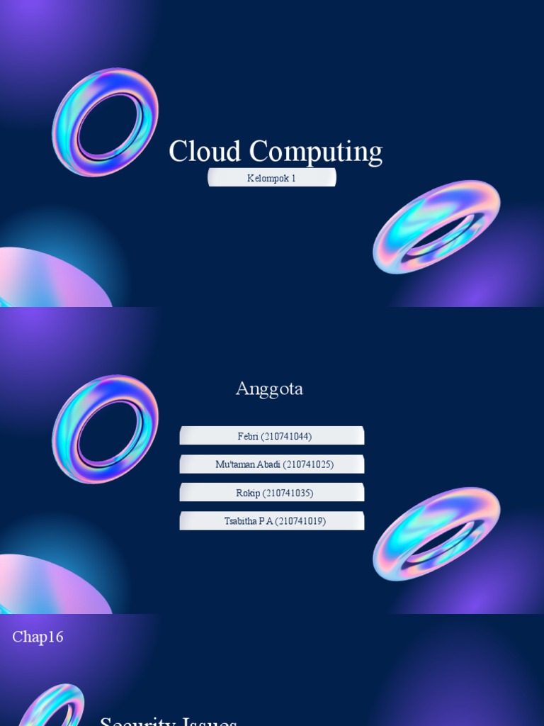 Cloud Computing Pdf Cloud Computing Computer Security