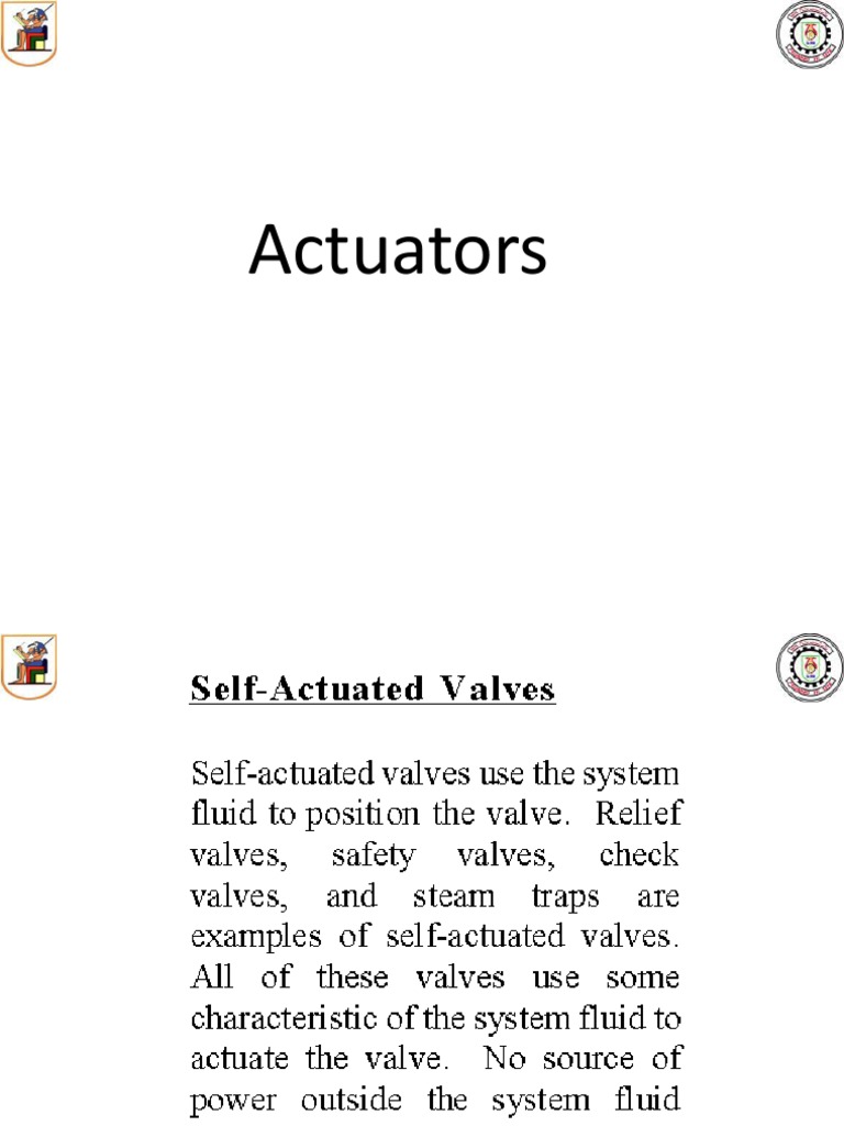 Lecture 3-Control Valves Actuators and Controllers | PDF | Control Theory | Feedback