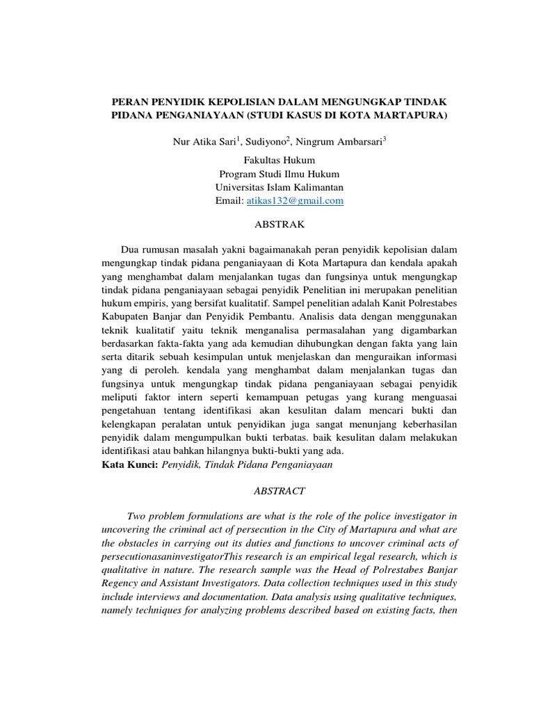 Artikel Nur Atika Sari 16810208 | PDF